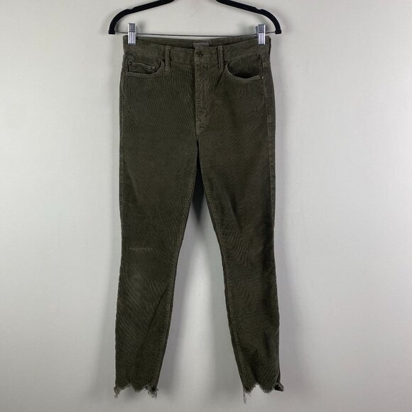 MOTHER | Pants & Jumpsuits | Mother High Waisted Looker Ankle Corduroy ...